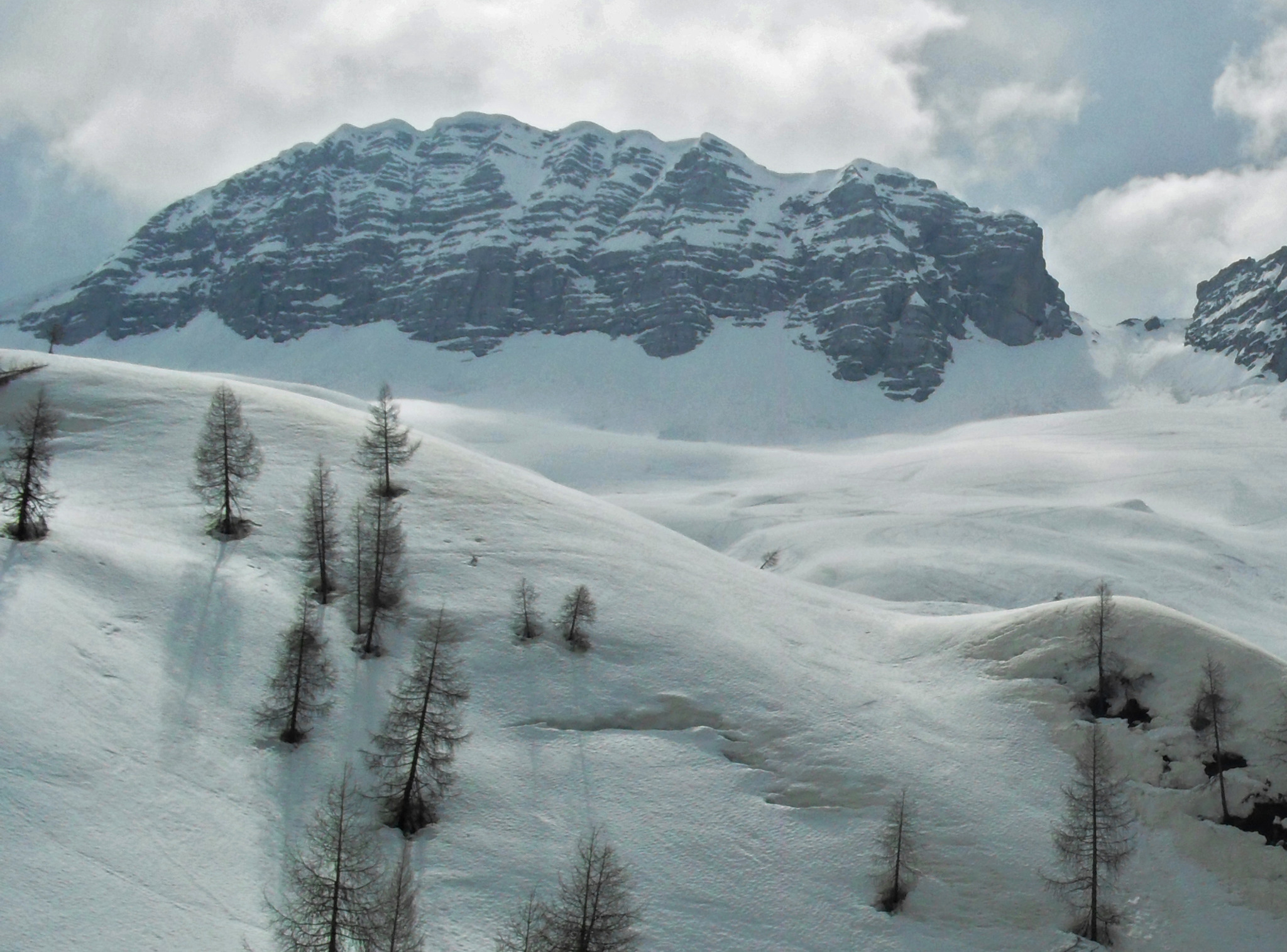 Prevala - Sella Nevea - Skitour mit Anna - Villach Land