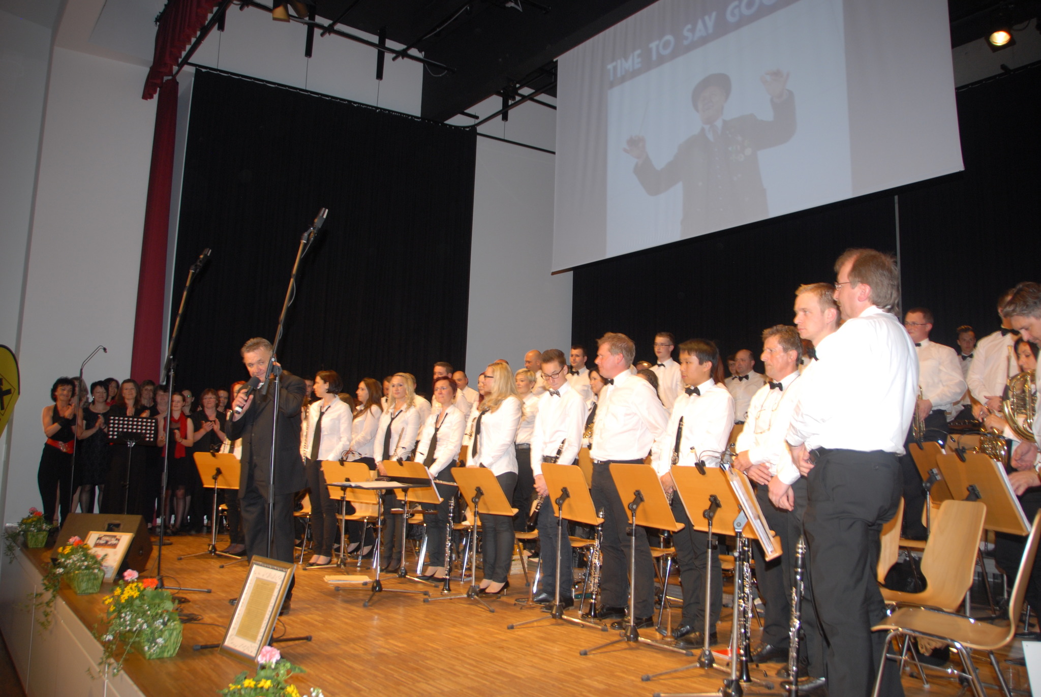 Oskar Leopold gab als Kapellmeister sein letztes Frühjahrskonzert in ...