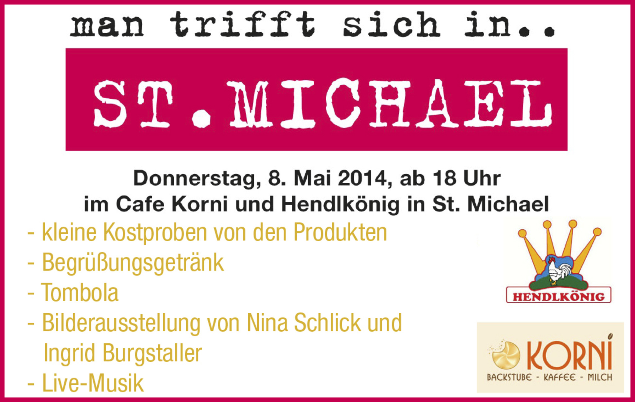 Man trifft sich in St. Michael - Spittal