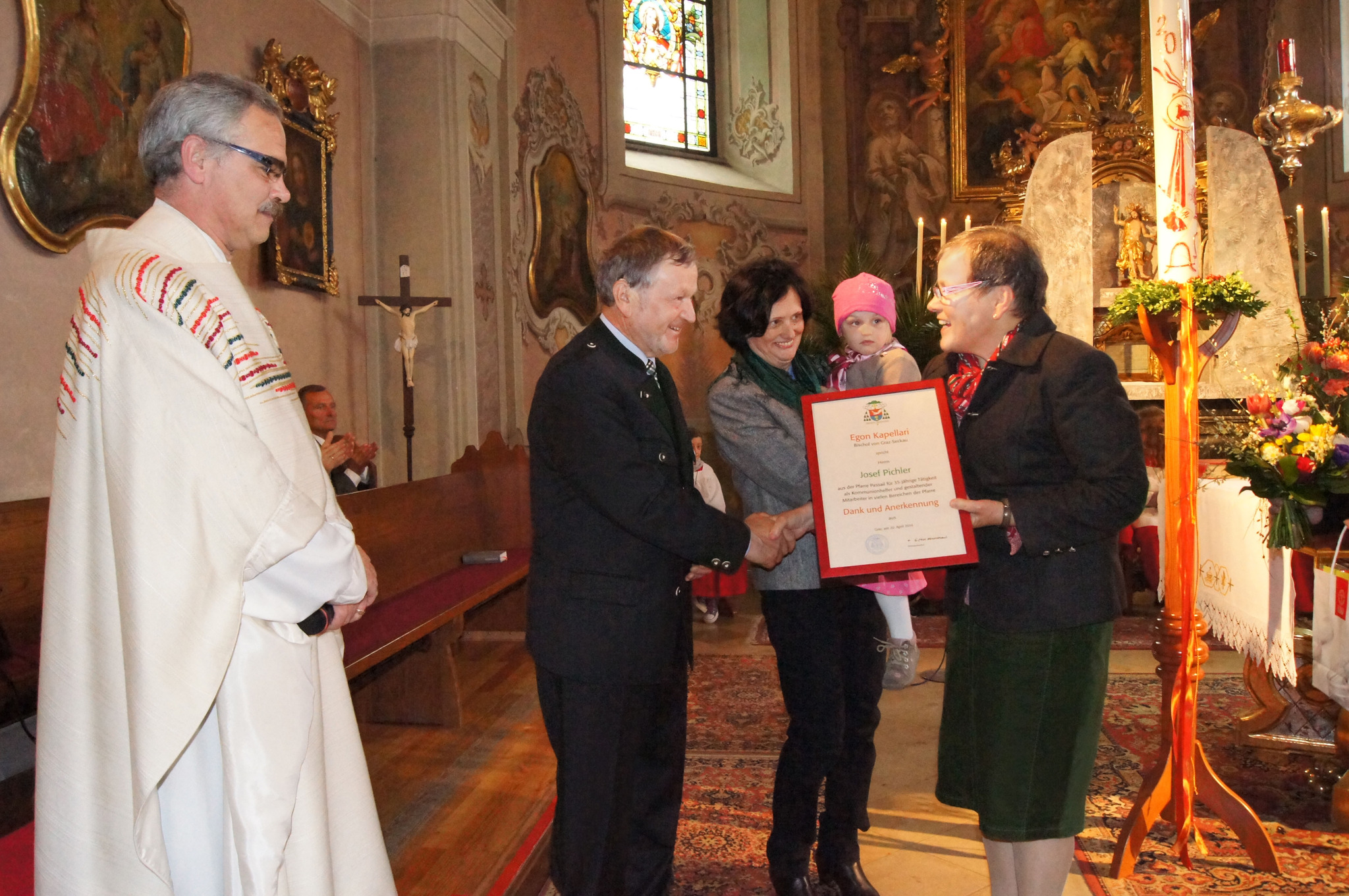 Ehrung für Josef Pichler - Weiz