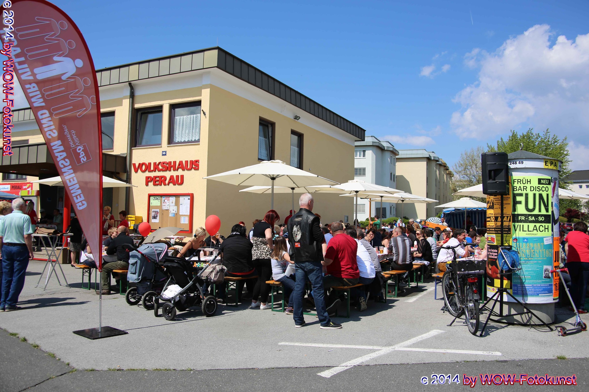 Perau feiert den ersten Mai - Villach
