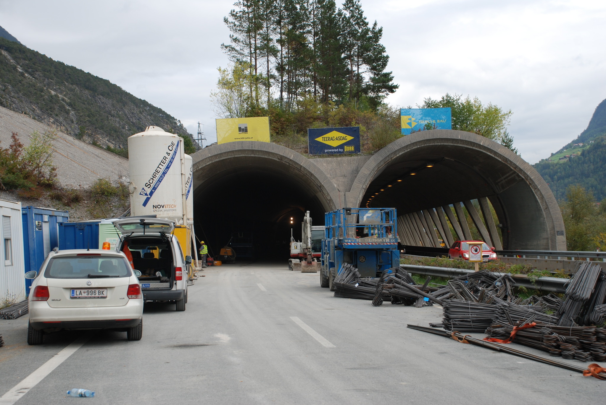 Schönwies: ASFINAG saniert Autobahn-Galerien - Landeck