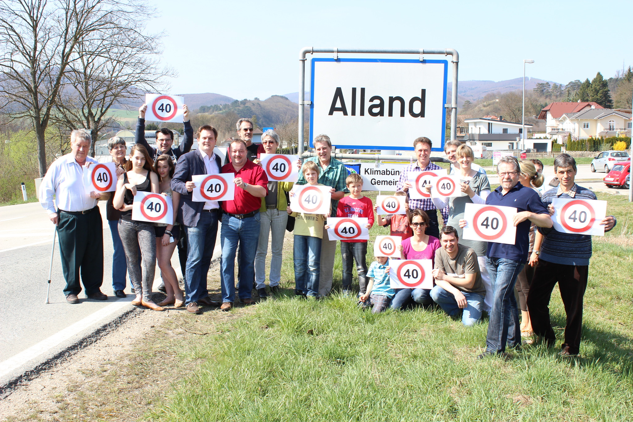 Verkehrsberuhigung für Alland - Baden