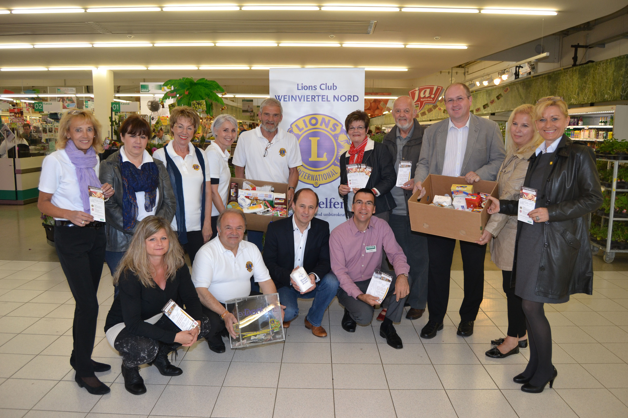 Sammel-Aktionstag des Lions-Club - Mistelbach
