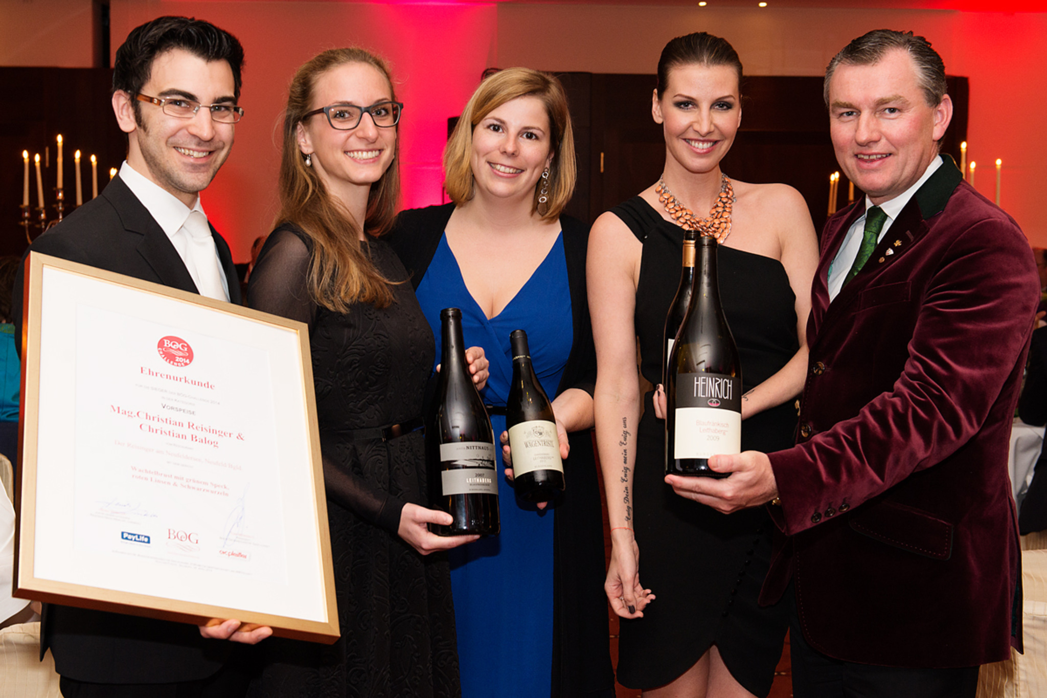 „Der Reisinger” gewinnt bei der Wahl des Österreich Menüs 2014 - Eisenstadt