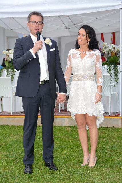 Stegersbach: Alfred Kollar und Doris Steiner gaben sich das Ja-Wort ...