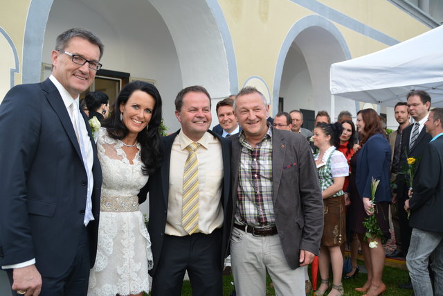 Stegersbach: Alfred Kollar und Doris Steiner gaben sich das Ja-Wort ...