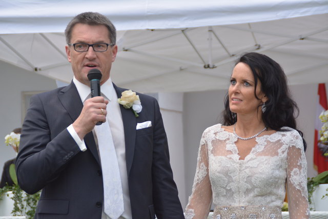 Stegersbach: Alfred Kollar und Doris Steiner gaben sich das Ja-Wort ...