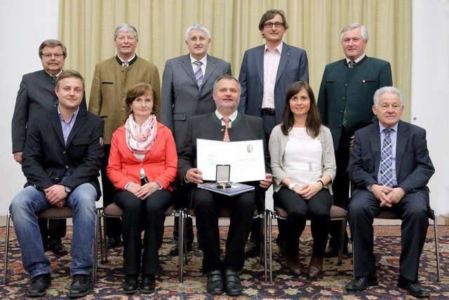 Kulturmedaille für Pichler Manfred aus Dorf an der Pram - Schärding