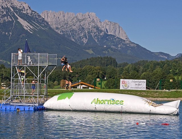 Charity Blobbing Battle am Ahornsee - Kufstein