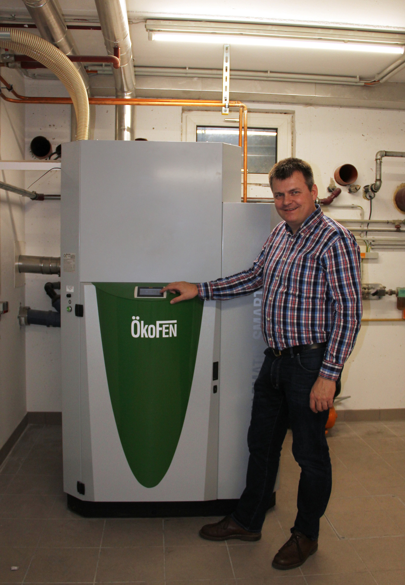 1. Strom produzierende Pelletsheizung in Niederösterreich bei der Firma ...