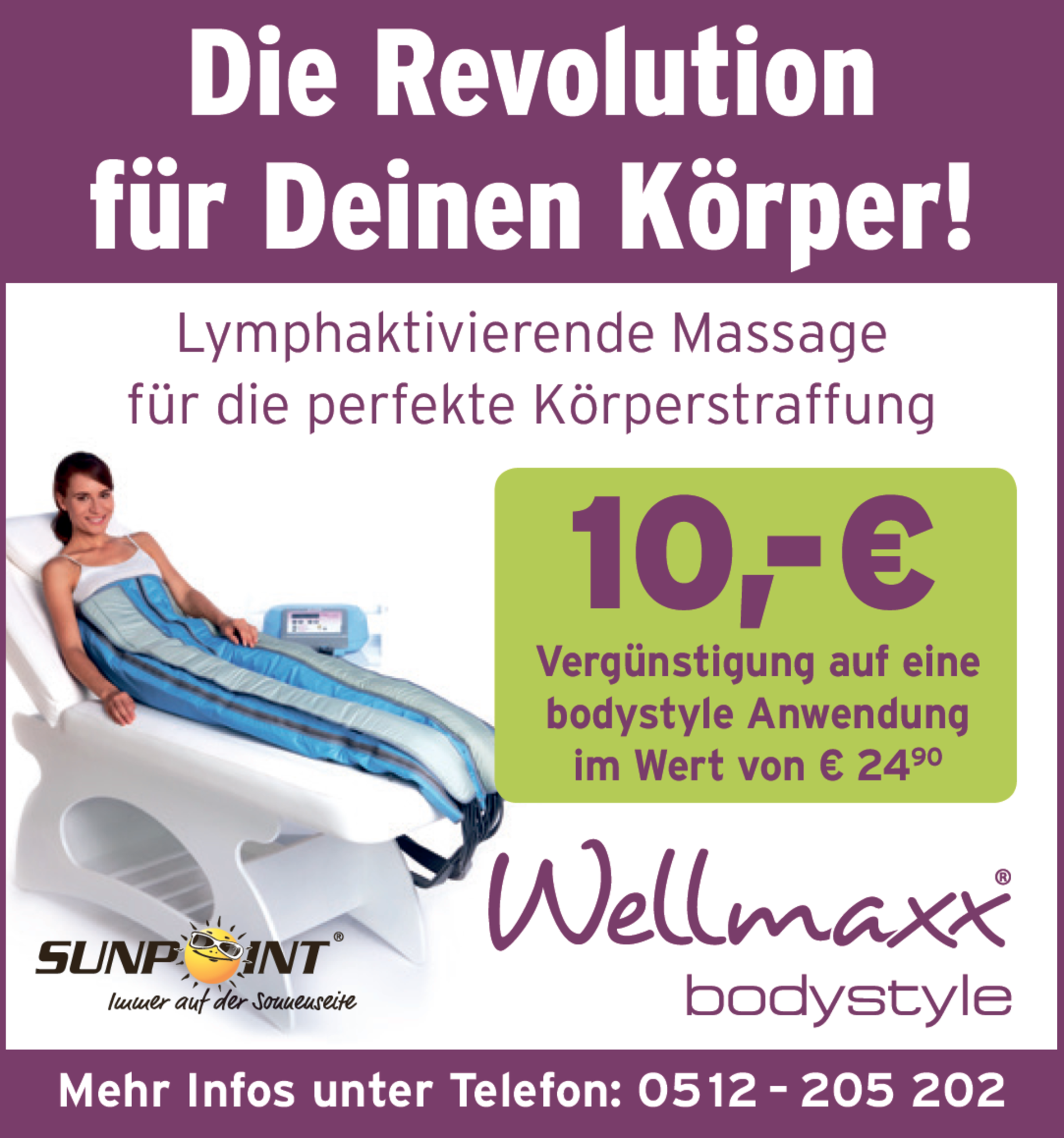 Sunpoint – Immer auf der Sonnenseite - Hall-Rum