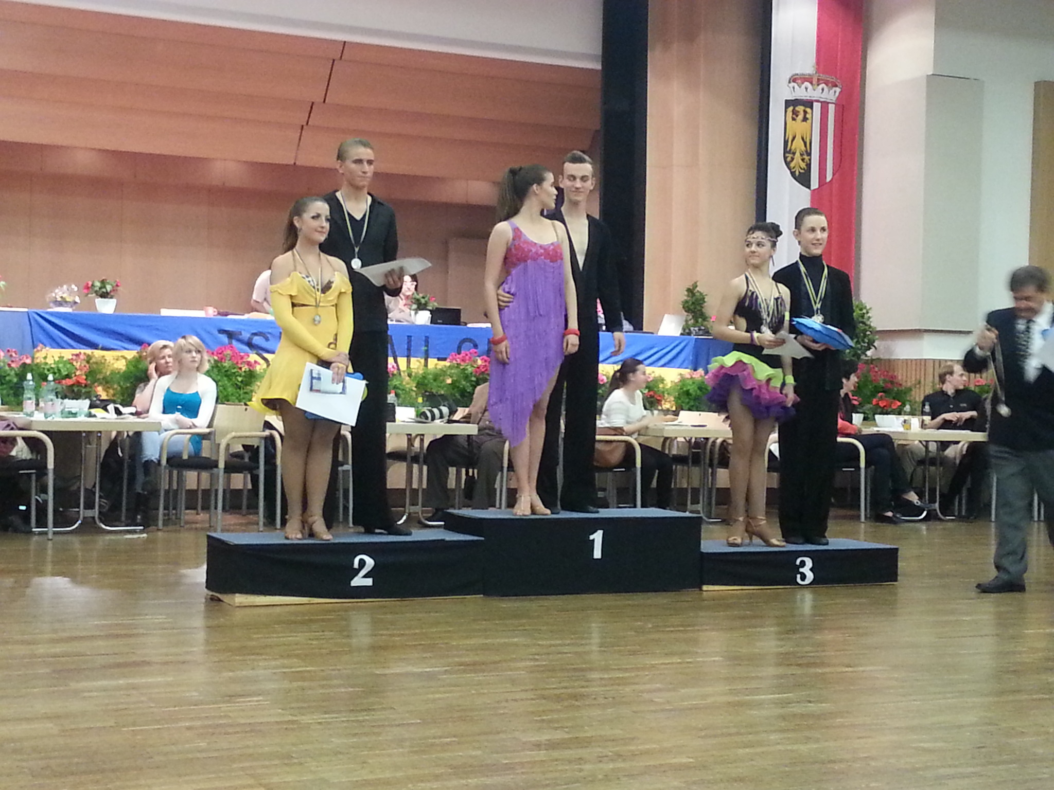 Cornelia Hackl und Matthias Längle ertanzen 2. Platz - Gänserndorf