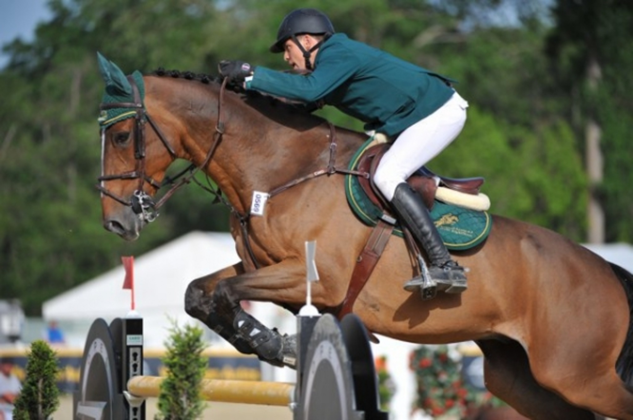 MAGNA RACINO Spring Tour:Olympiareiter Abdullah Alsharbatly (KSA) krönt ...