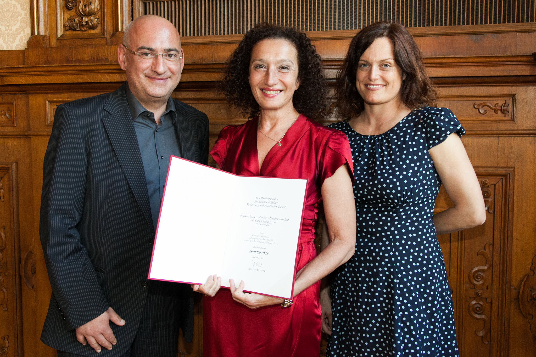 Gratulation, Frau Professor Breitebner! - Jennersdorf