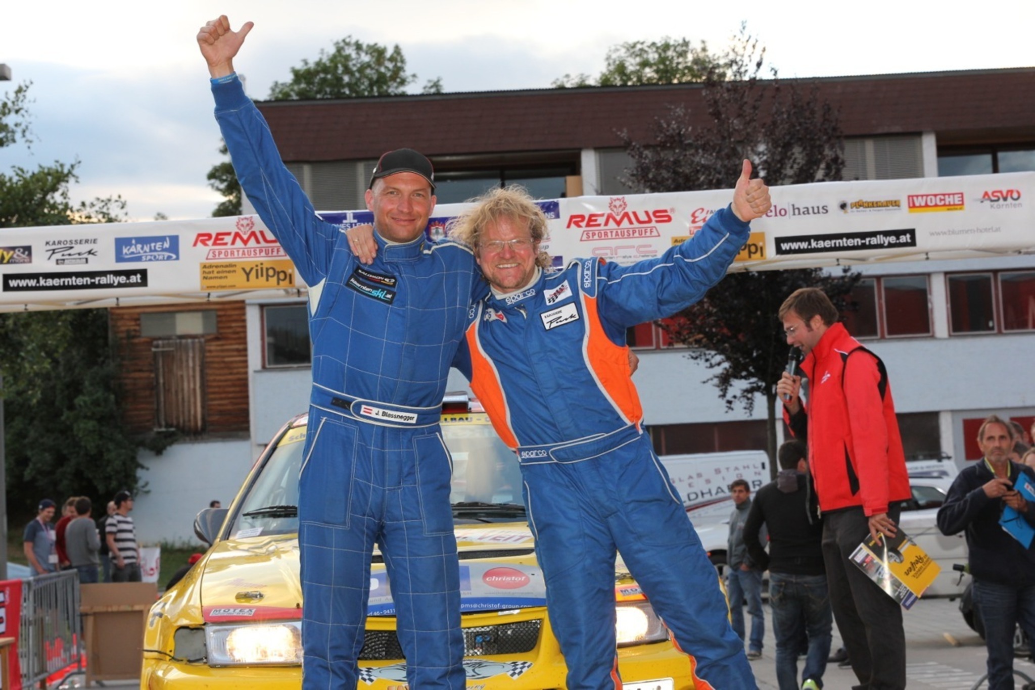 Alfred Kramer: 4. Sieg in der Jacques Lemans-Kärnten-Rallye - St. Veit