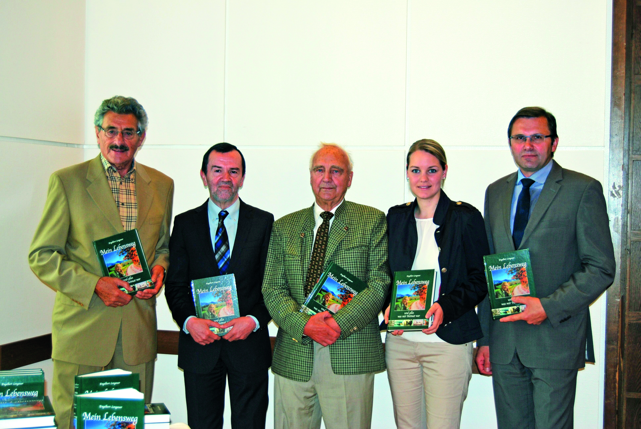 Prominent besuchte Buchpräsentation von Engelbert Lengauer in Linz ...