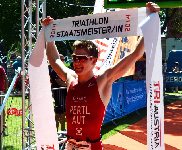 Lukas Pertl Triathlon-Staatsmeister - Lungau