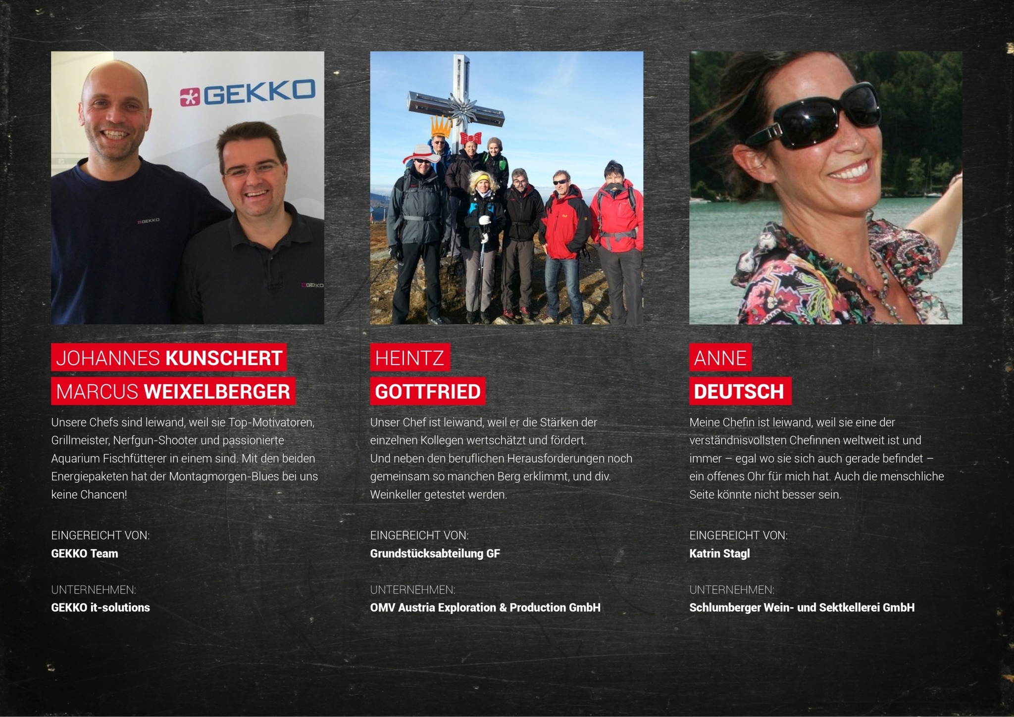 Coole Chefinnen und Chefs: Über 200 Wiener UnternehmerInnen sind schon ...