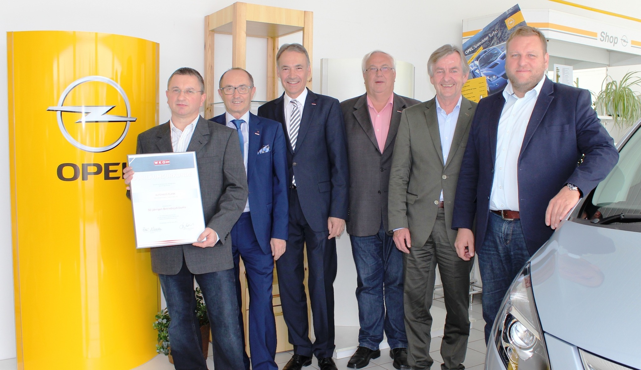 Autohaus Plank in Großpetersdorf feierte 50jähriges Betriebsjubiläum ...