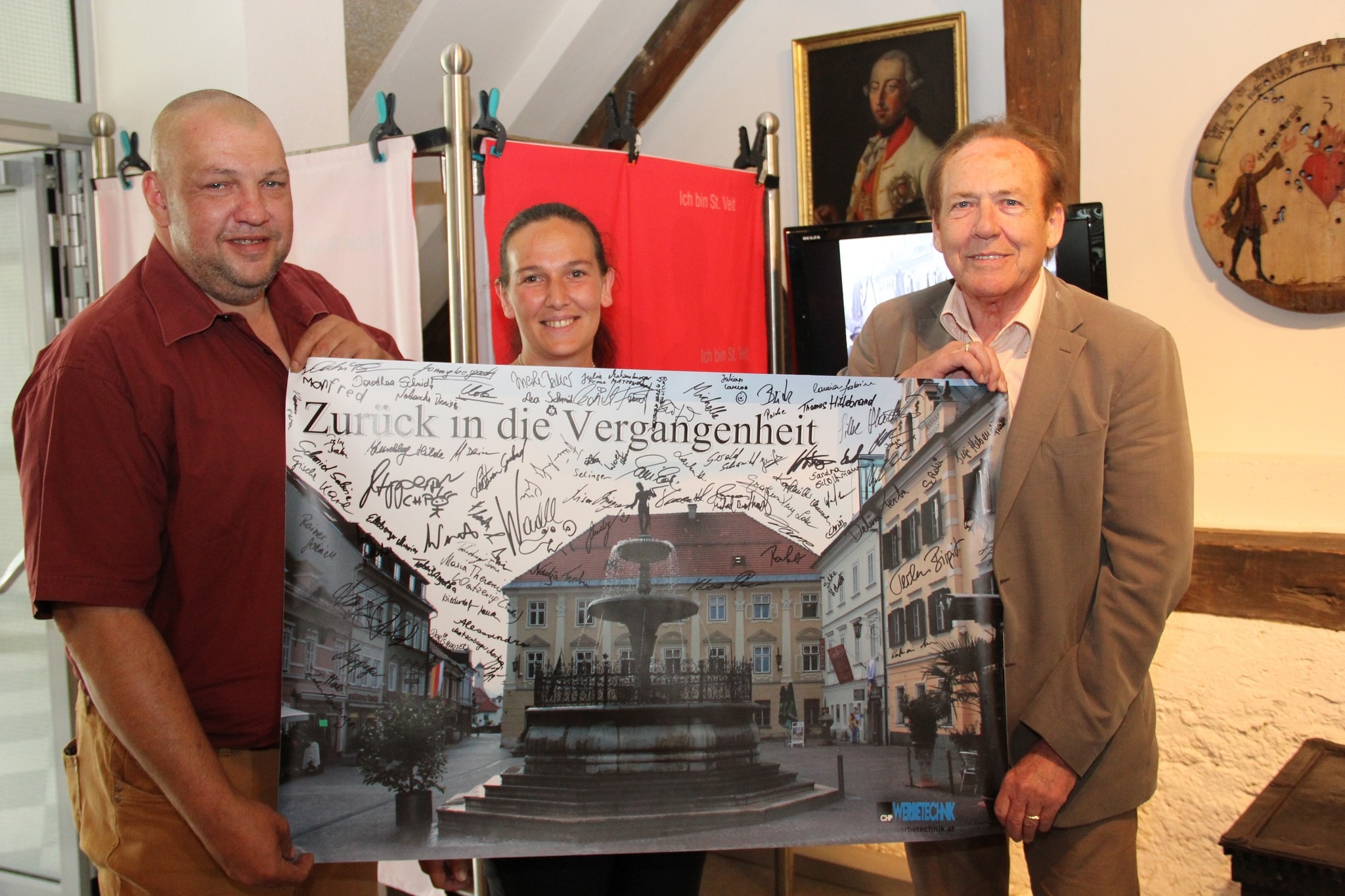 Museum empfängt "Echte St. Veiter" - St. Veit