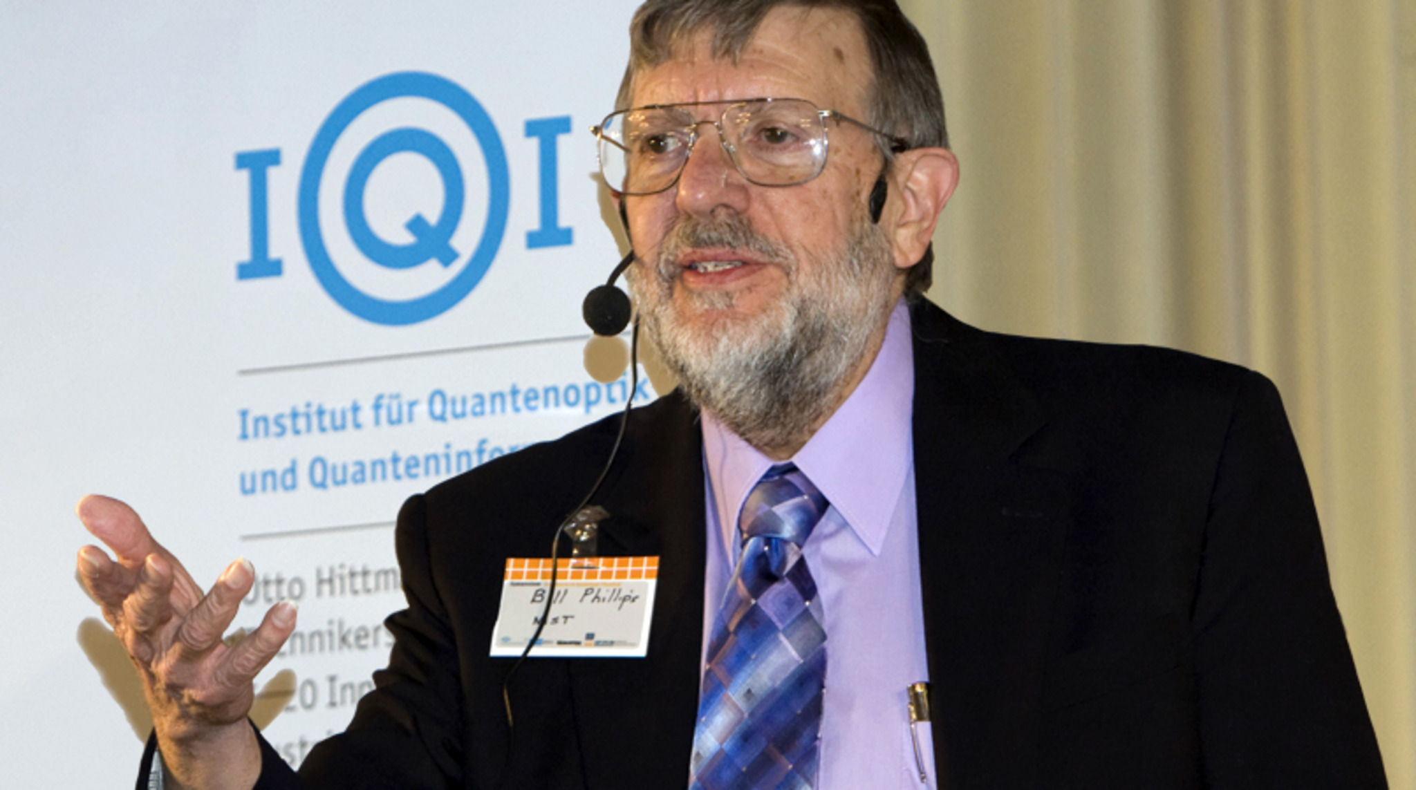 Öffentlicher Vortrag von Physik-Nobelpreisträger William D. Phillips ...