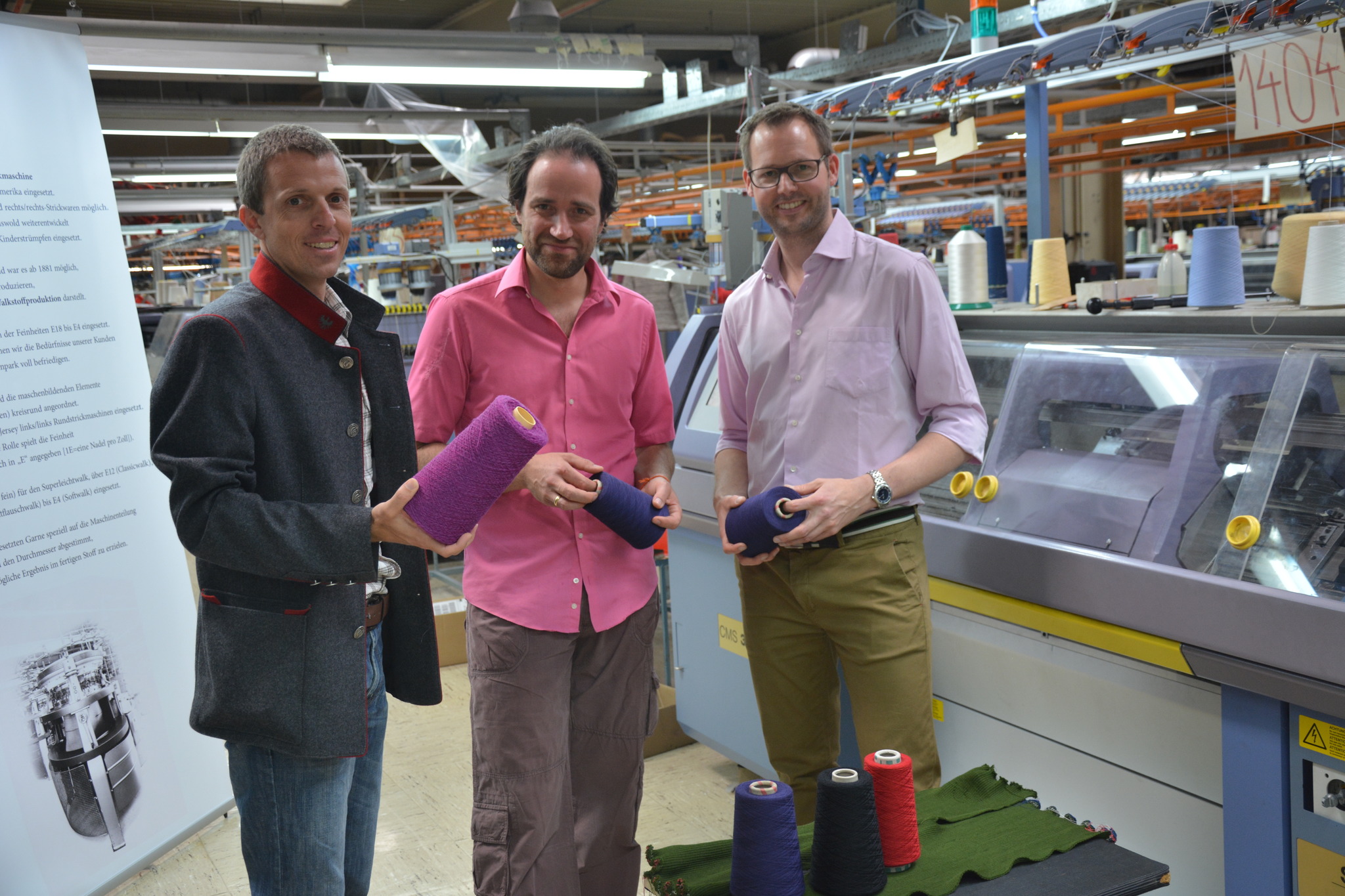 Erstmalig Führungen durch die Geiger-Produktion - Schwaz