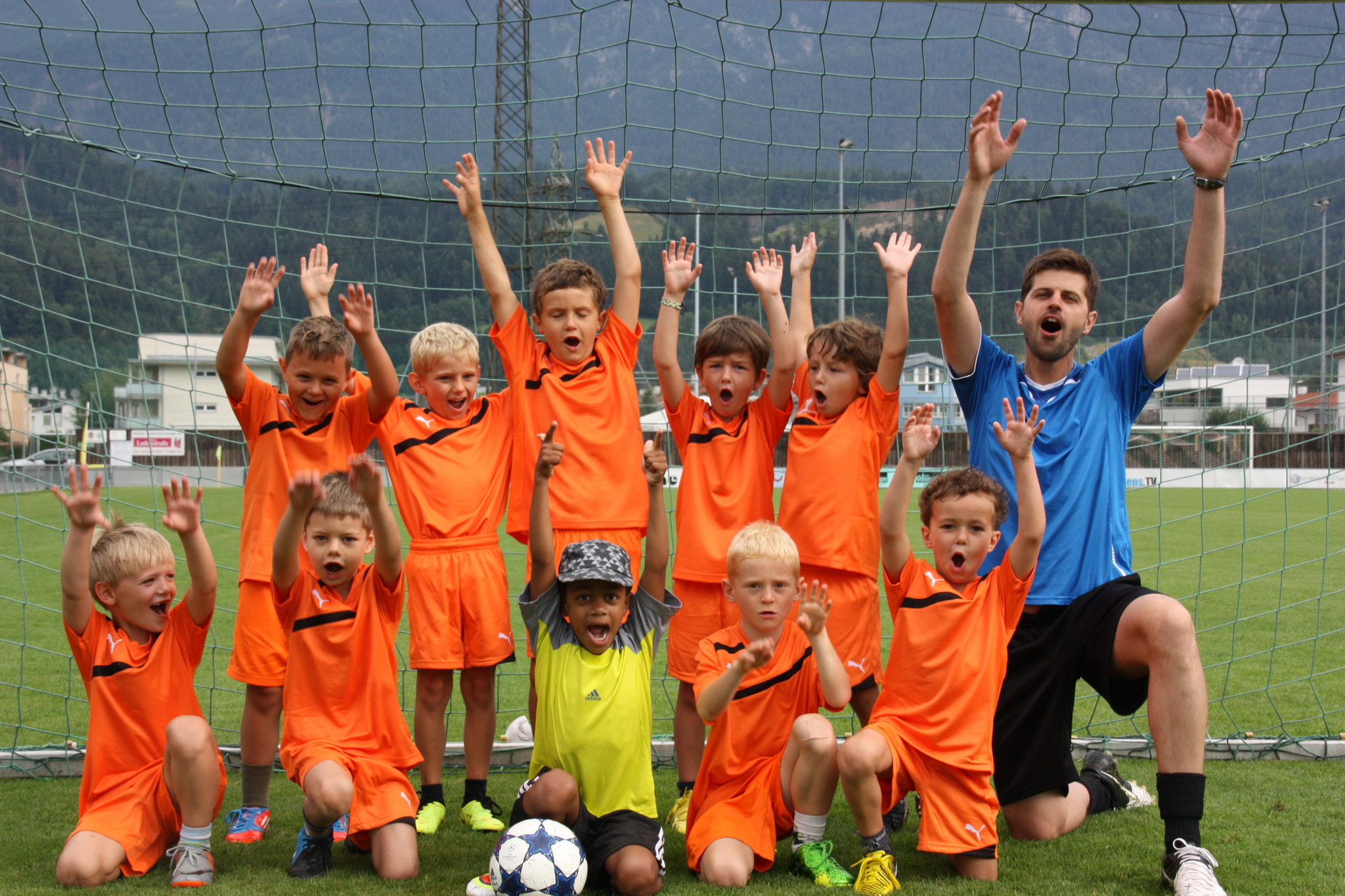 WSG Sport- und Fußballcamp vom 21.-25. Juli - Hall-Rum