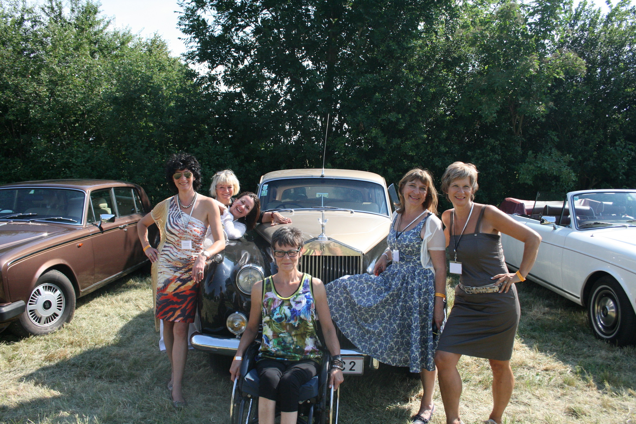 Sommerfest der Lions Ladies mit Rolls Royce-Rundfahrten - Mistelbach
