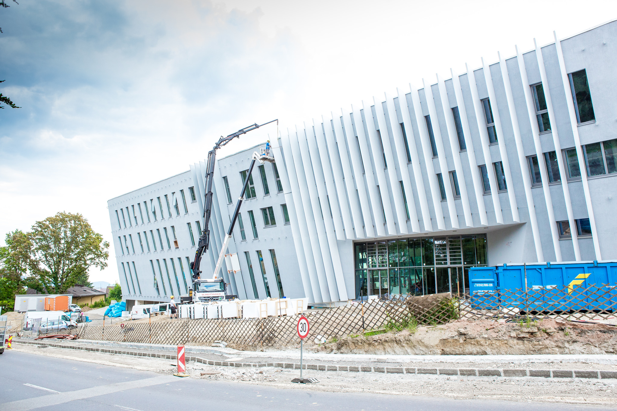 Uni-Neubau im Endspurt - Linz