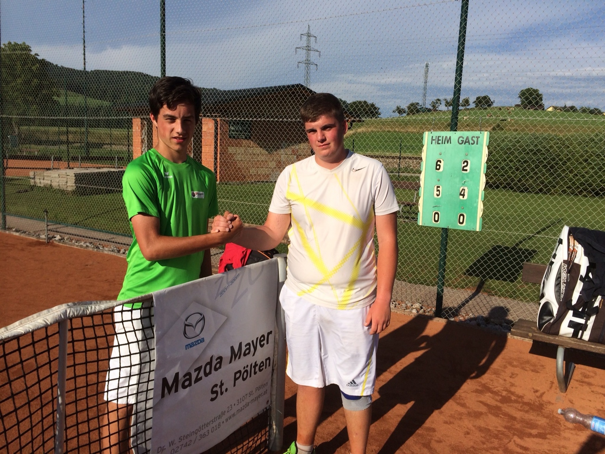 Tennis NÖ: Madaini Tour 2014 in Traisen überrascht mit Markus Klaus und ...