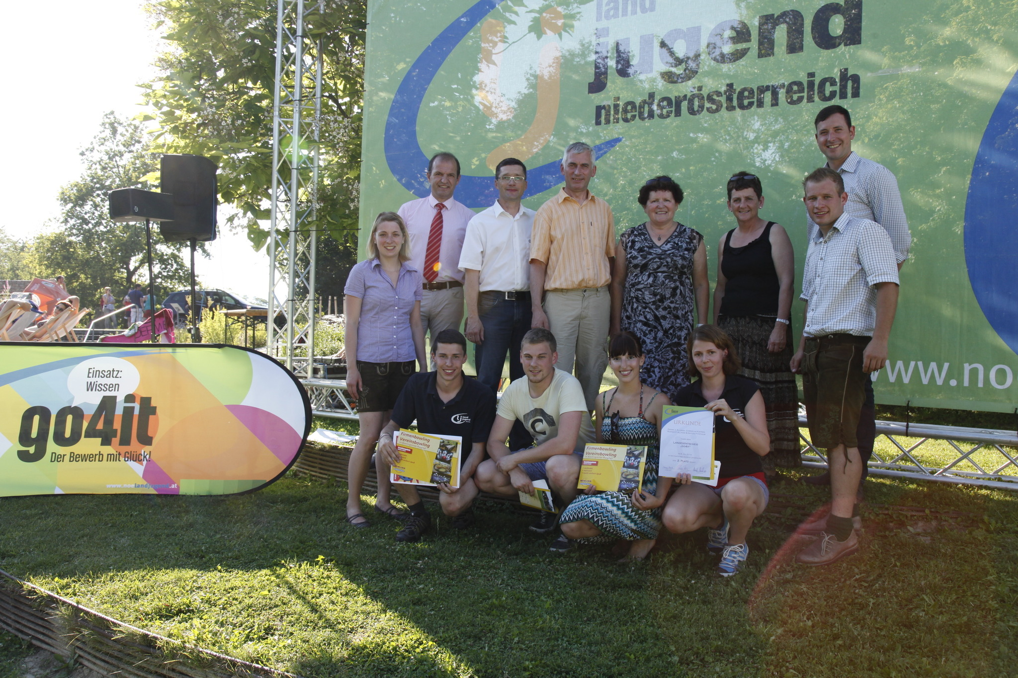 Team Horn: Zweiter Platz beim Landjugendwettbewerb go4it! - Horn