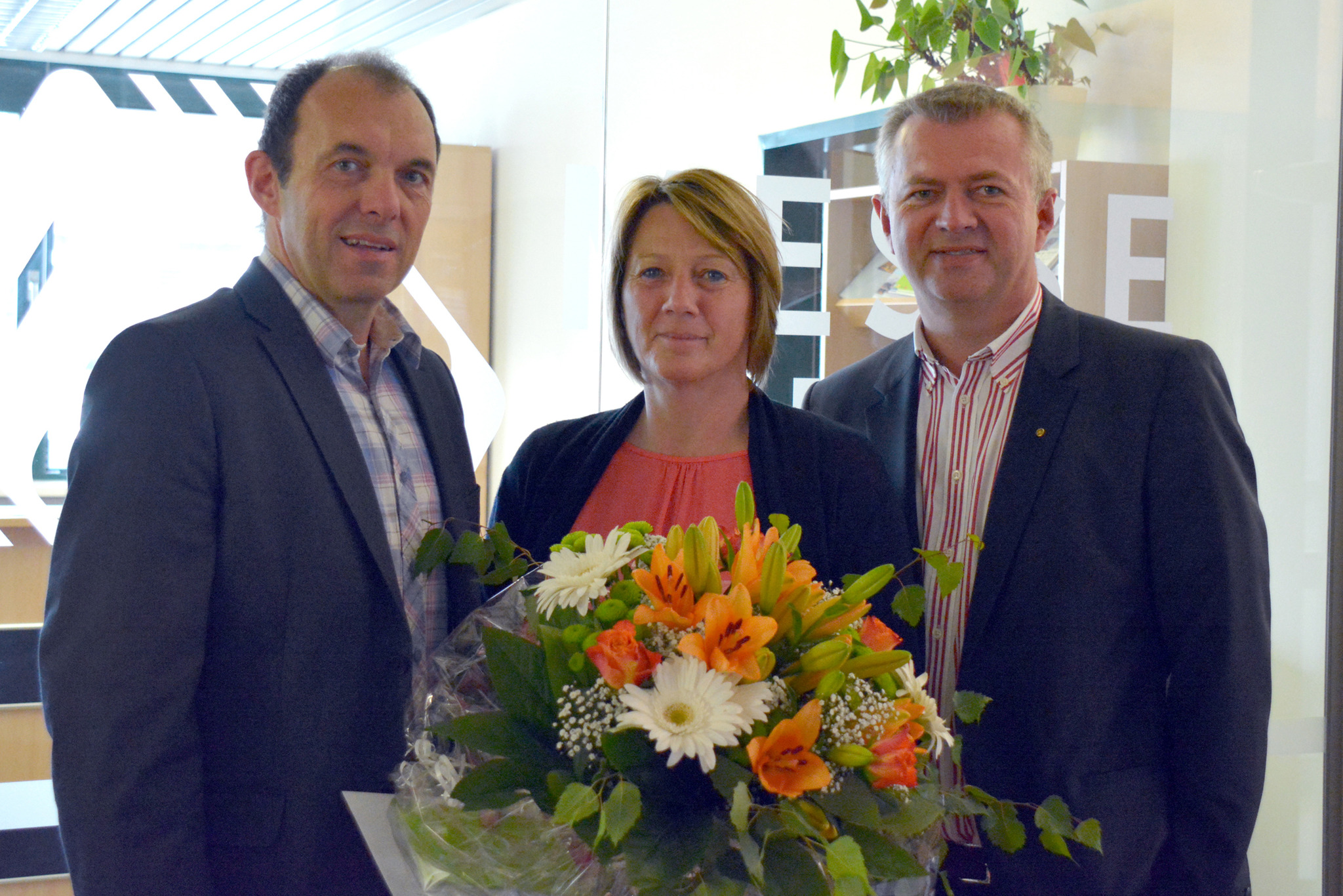 Dienstjubiläum bei der Messe Ried - Ried