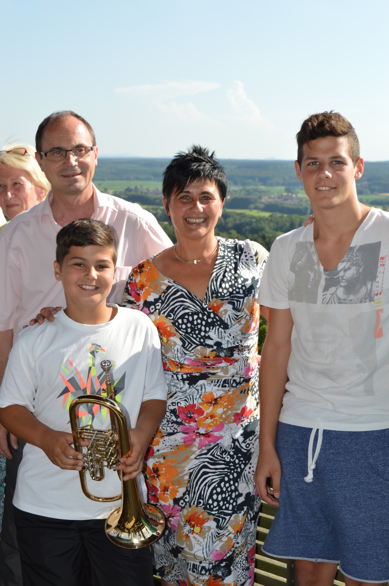 Steindl auf Besuchstag in Wörterberg - Güssing
