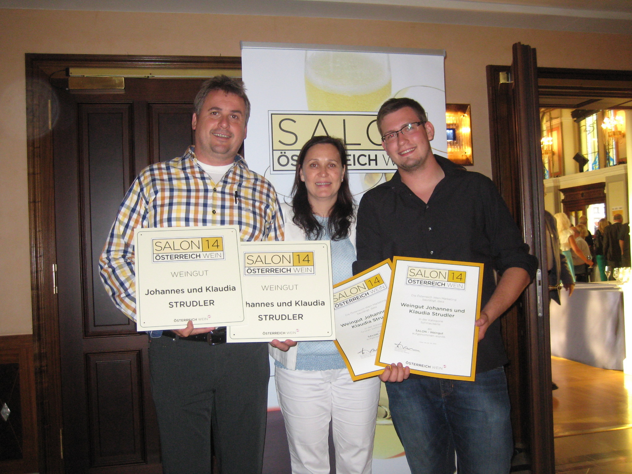 Landes - und Salonsieger für Familie Strudler. - Neusiedl am See