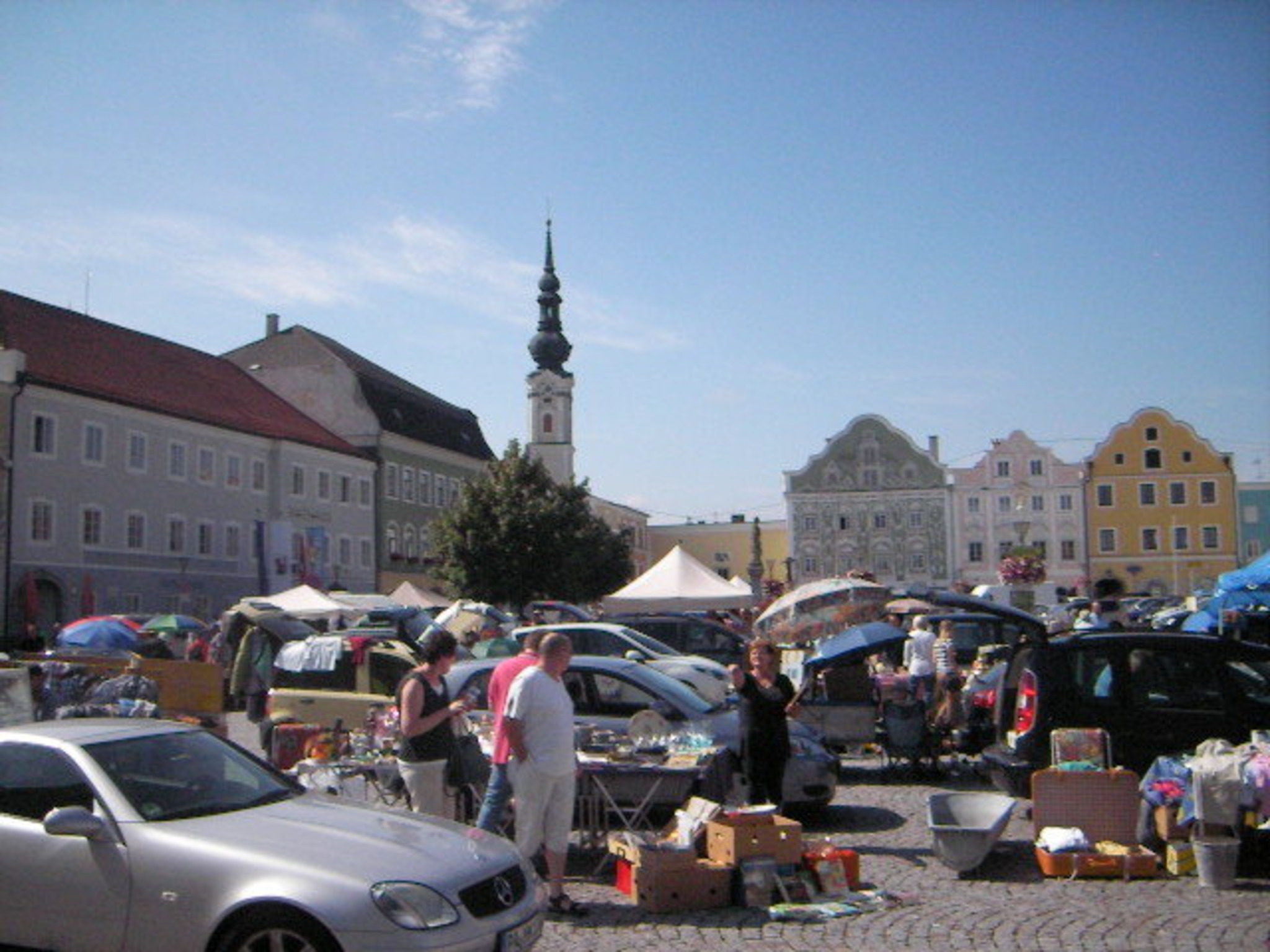 Obernberg am Inn ist auch am Sonntag ein sich lohnendes Ausflugsziel - Ried