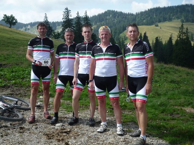 Traisner Team radelte auf die Dürriegelalm - Lilienfeld