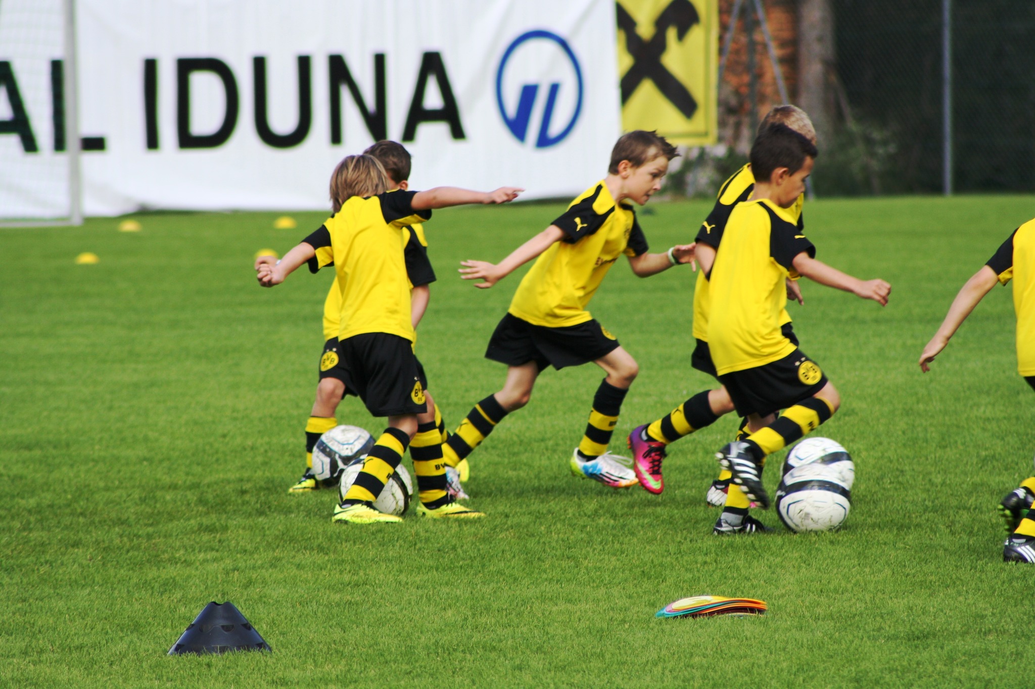 Evonik Fußballschule des BVB in Westendorf - Kitzbühel