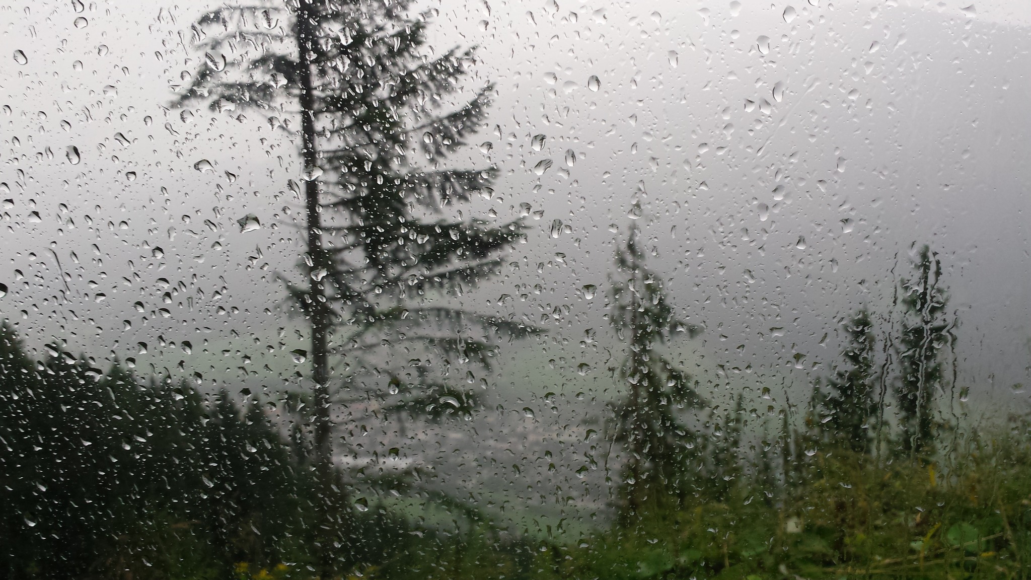 Stadt Rottenmann im Regen - Liezen