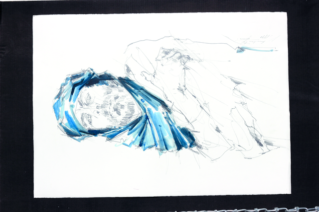 Franz de Paul Armbruster mit Reiseskizzen - Kirchdorf