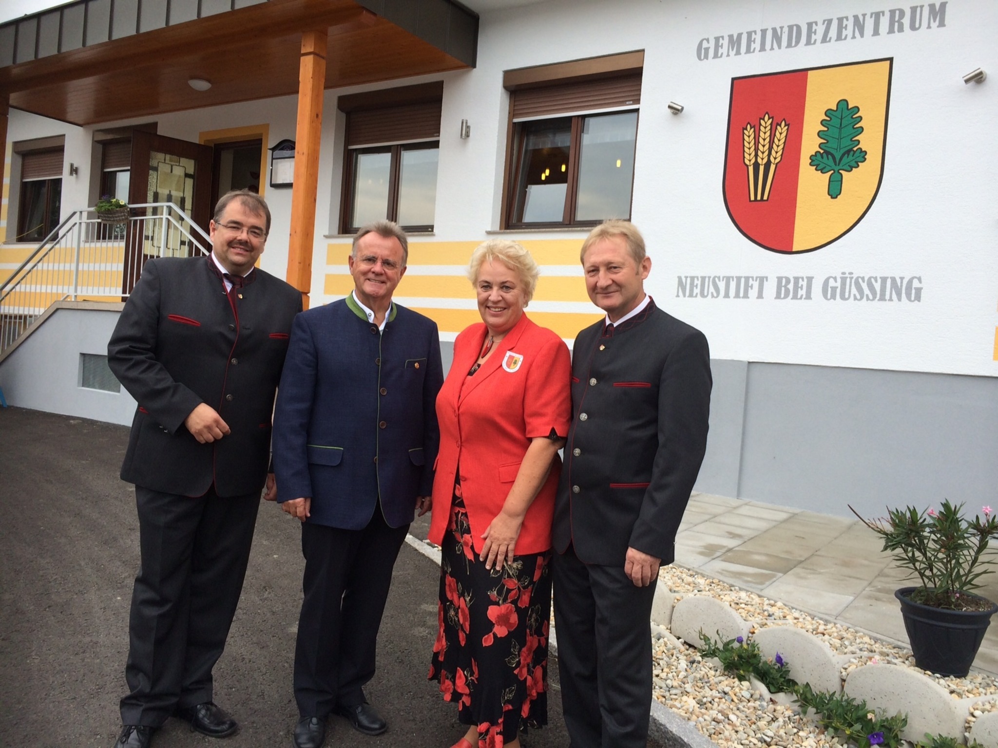 Neustift hat neues Dorfzentrum - Güssing