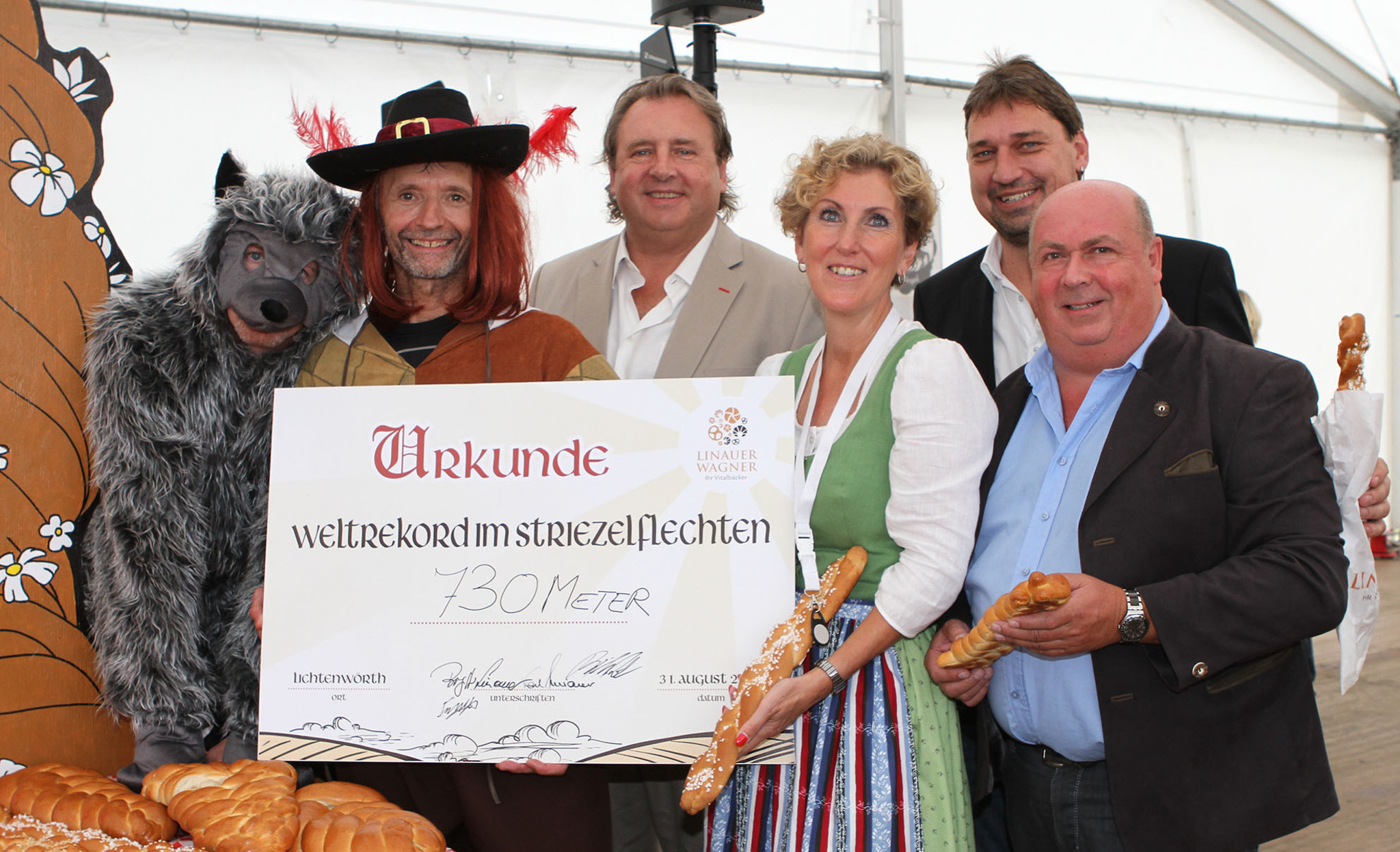 Weltrekord beim Tag der offenen Tür von Linauer & Wagner - Wiener Neustadt