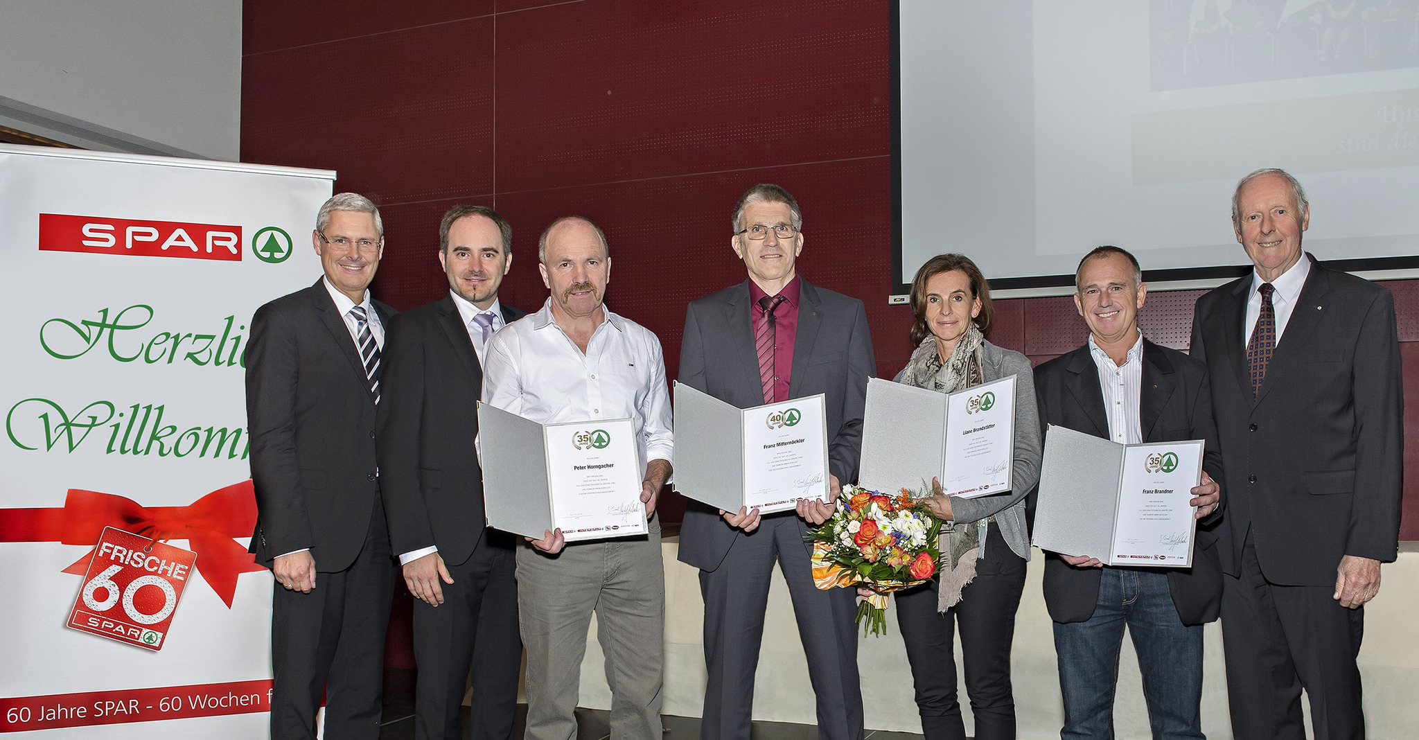 154 langjährige SPAR-Mitarbeiter geehrt - Kufstein