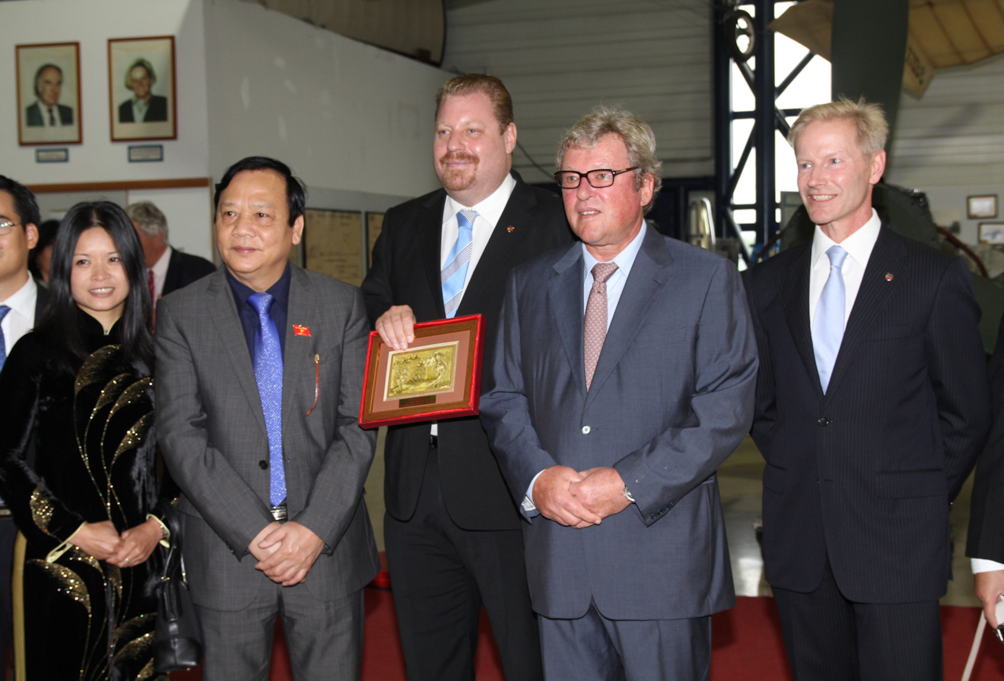 Vietnam zu Besuch bei Diamond Aircraft - Wiener Neustadt