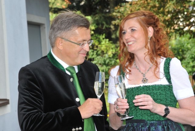 Lange Gratulantenliste für Fritz Grillitsch & Claudia Egger - Murau