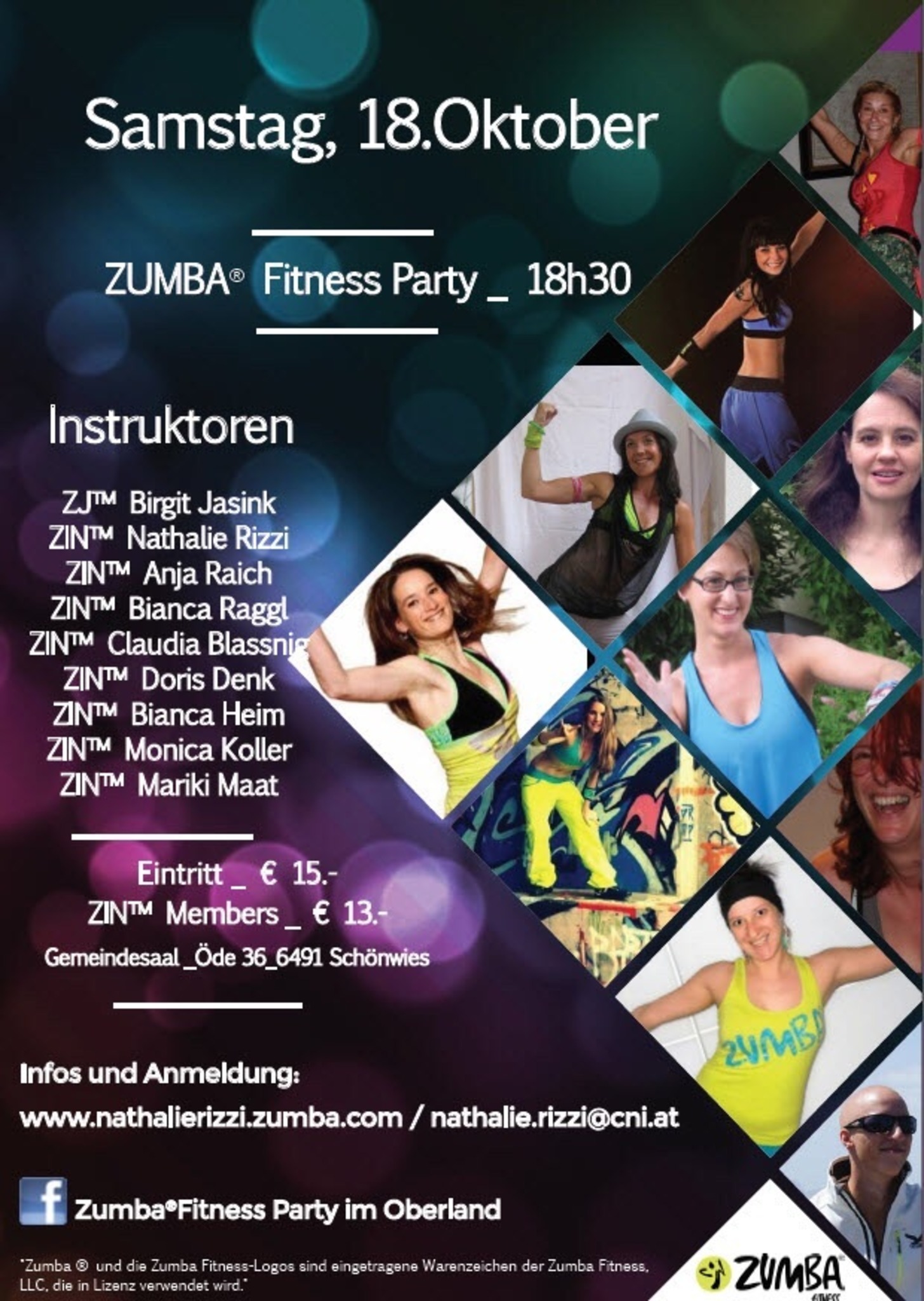 Zumba®Fitness Party im Tiroler Oberland - Imst