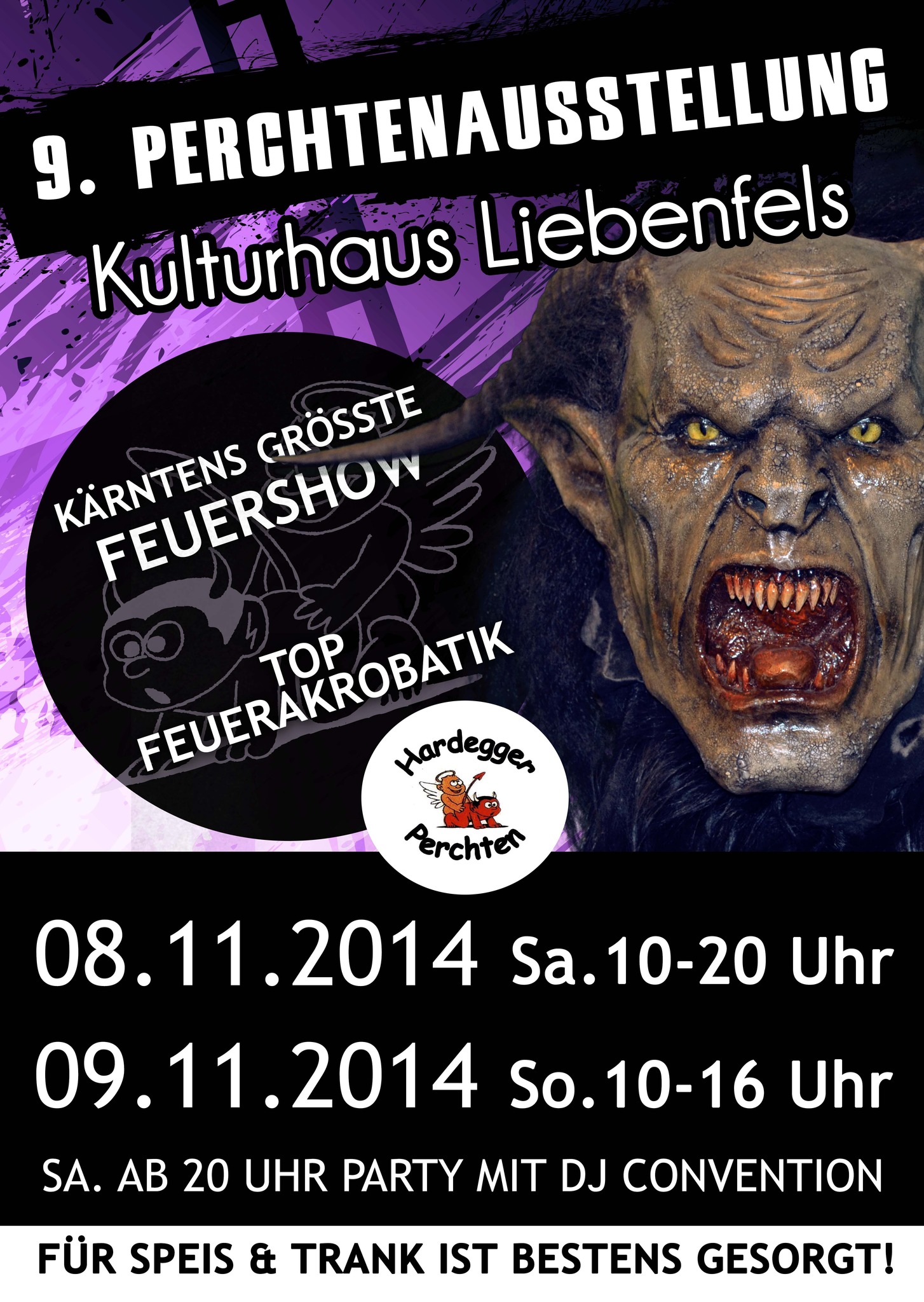 9. Perchtenausstellung der Hardegger Perchten - St. Veit