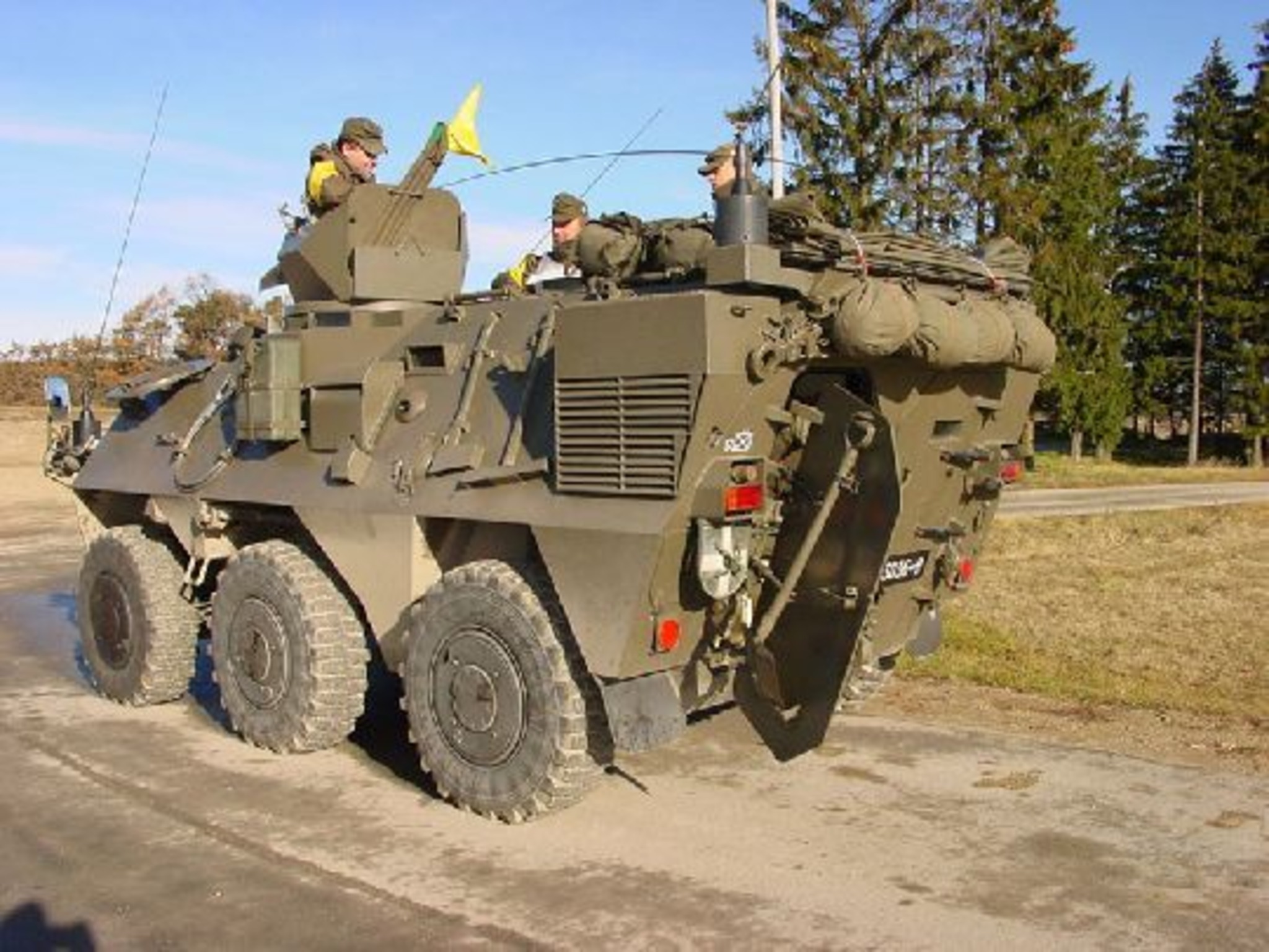 Pandur-Panzer für Güssinger Kaserne - Güssing