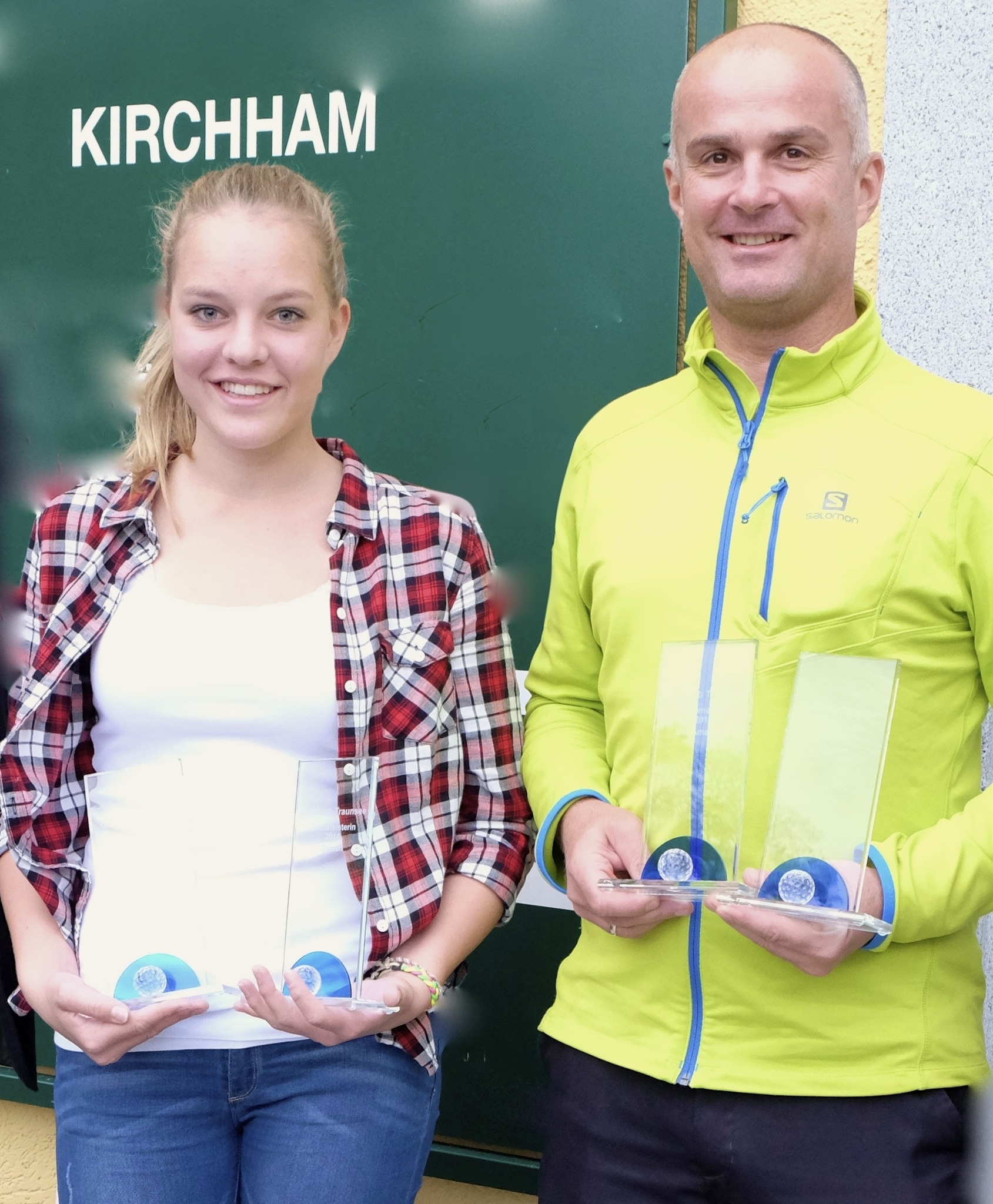 Nina Rührlinger & Robert Kurz: Kirchhamer Golfmeister 2014 - Salzkammergut