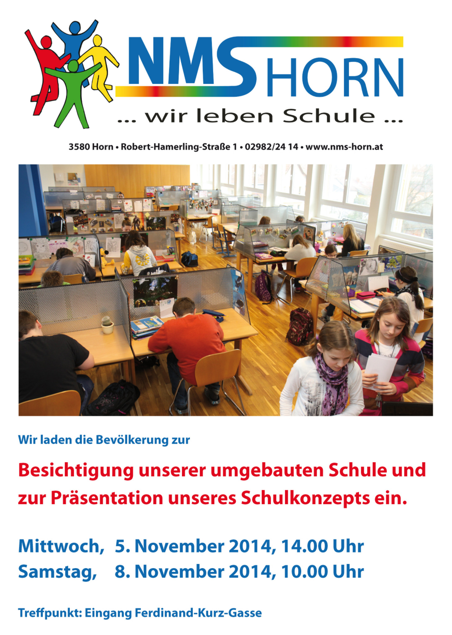 Die Neue Mittelschule Horn zeigt sich - Horn